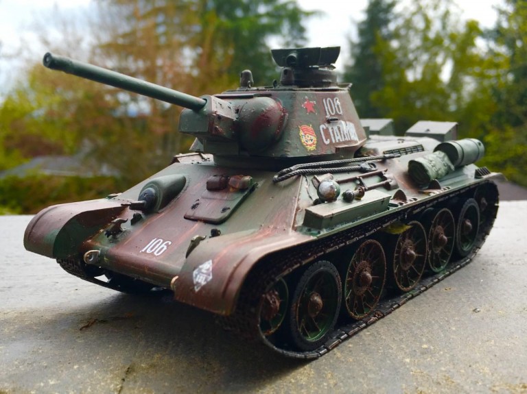 Soviet T-34/76 Tank - 1/35 Tamiya - iModeler