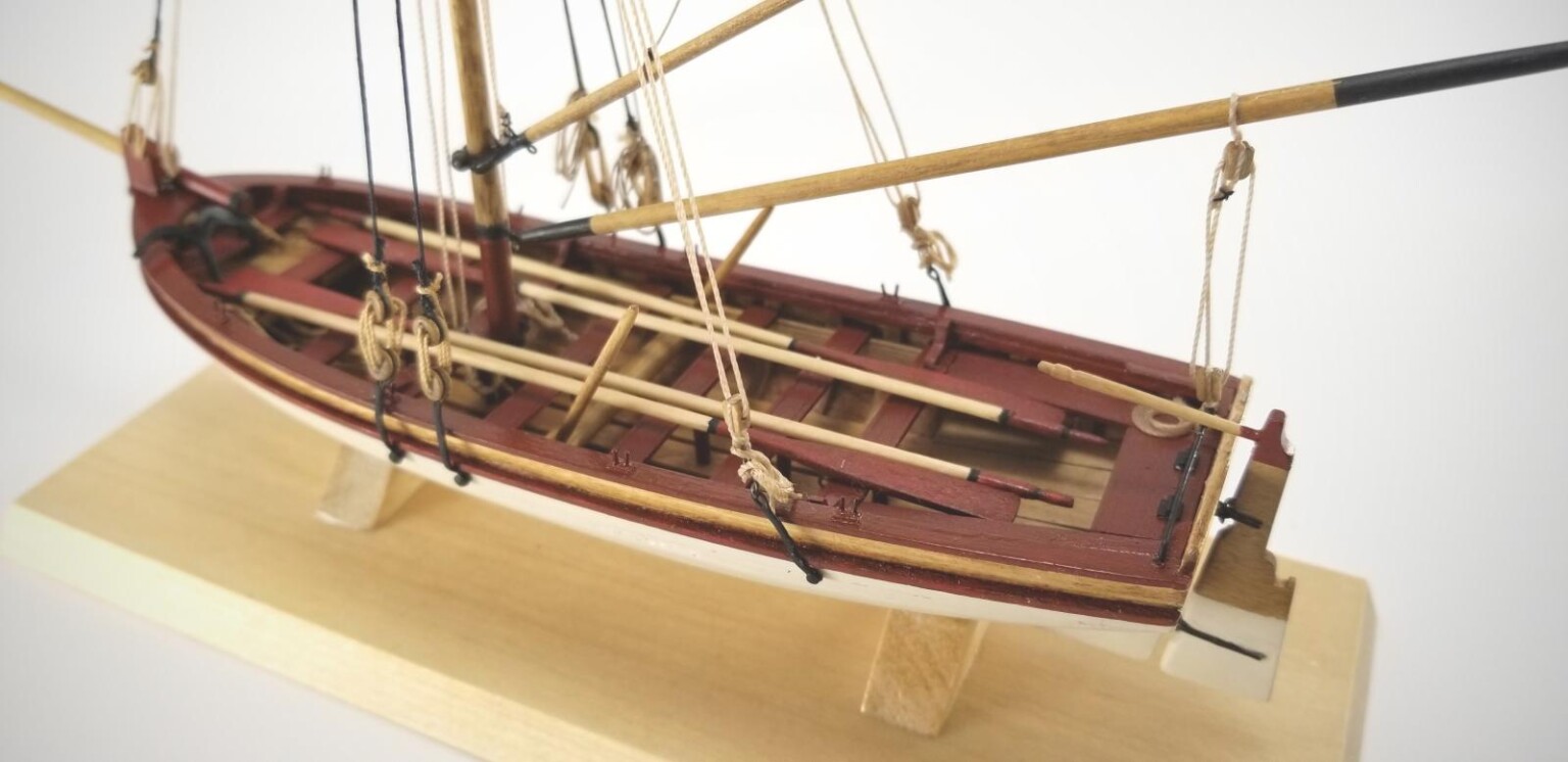 18TH Century Long Boat - Model Shipways wood models - iModeler
