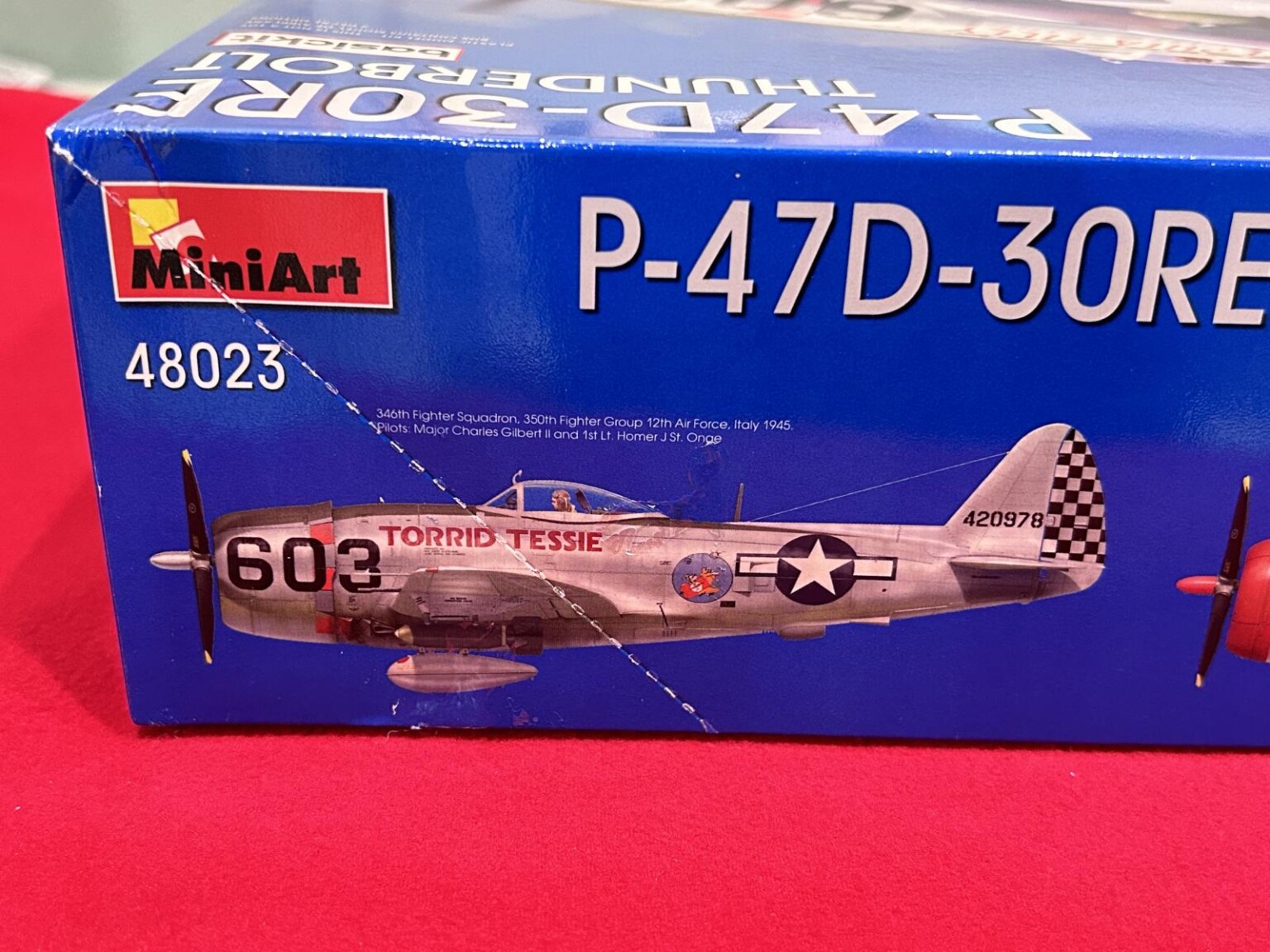Review: 1/48 scale MiniArt P-47D-30RE Thunderbolt "basic" # 48023 Kit ...
