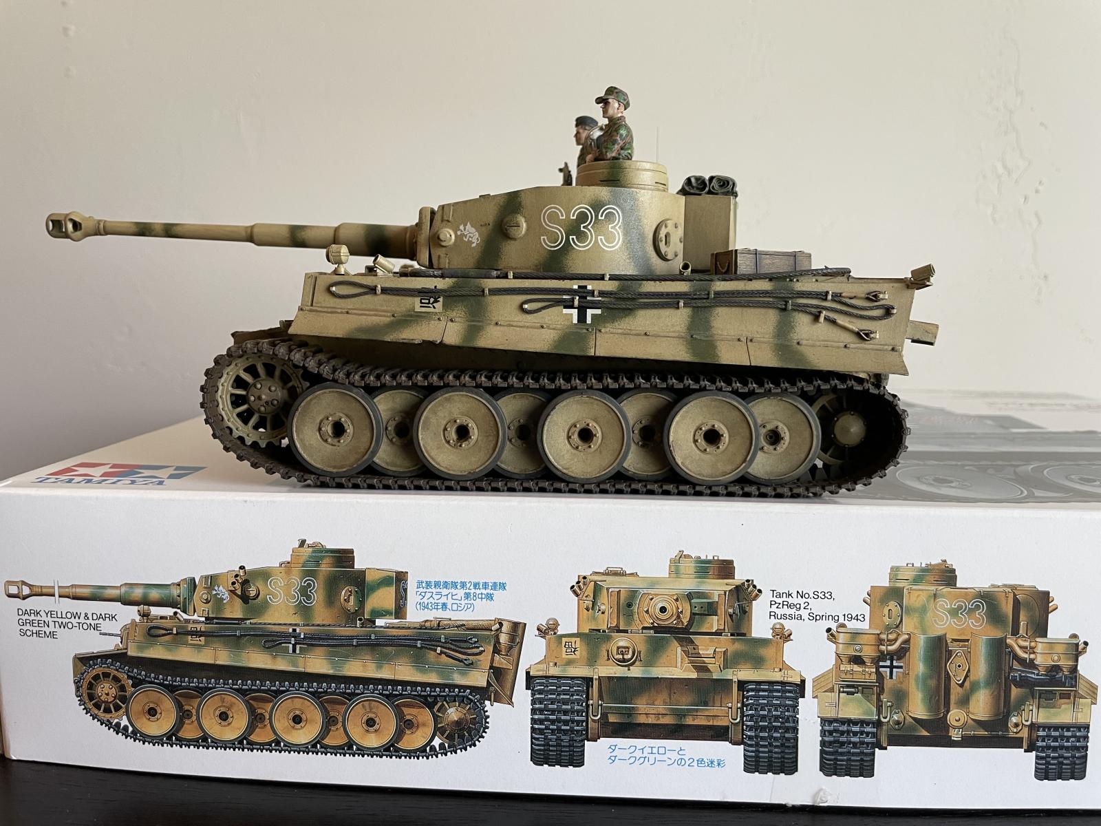 1/35 Tamiya Tiger I Das Reich S33 Kursk - iModeler