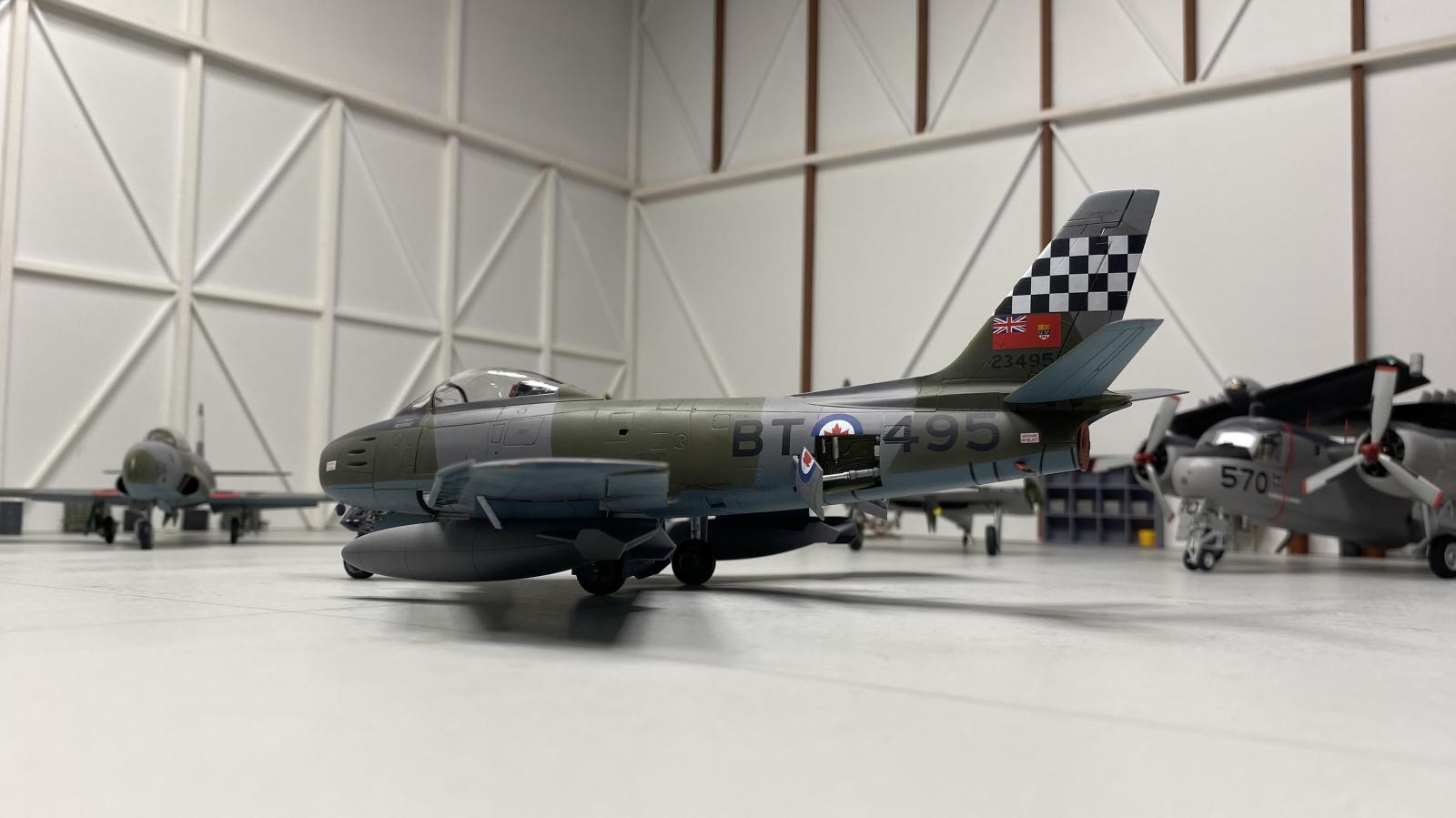 Slatted Six: 1/48th Airfix F-86F-40 Sabre Mk.6 - 1/48 F-86 RCAF - iModeler