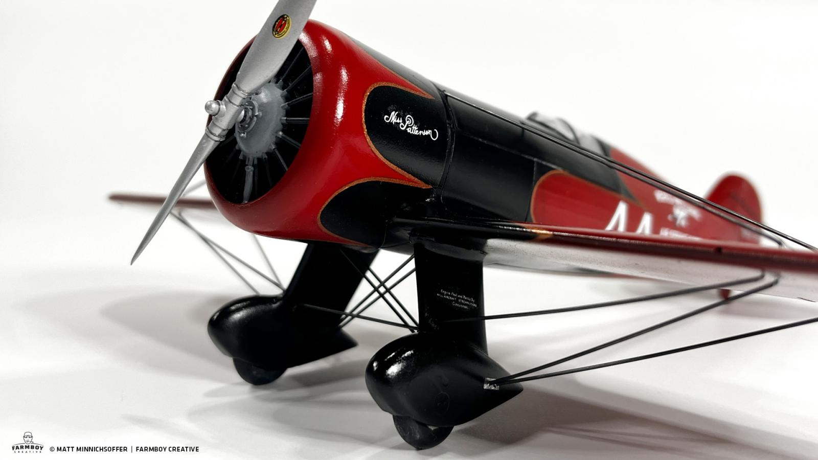 “Miss Patterson” Wedell-Williams Model 44 - 1/32 race plane - iModeler